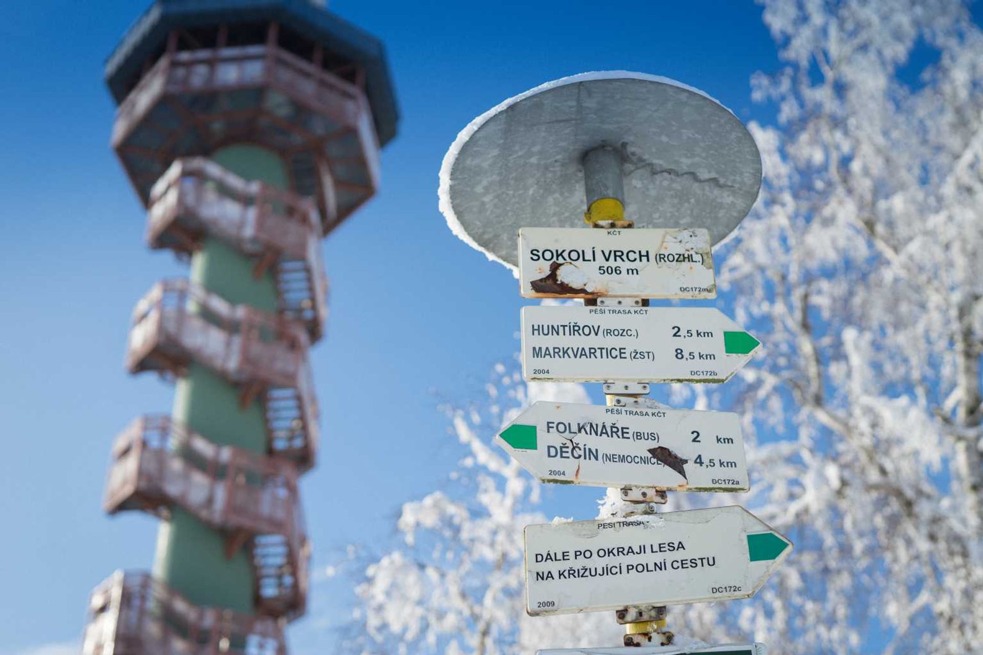 Sokolí vrch – Turistický portál statutárního města Děčín